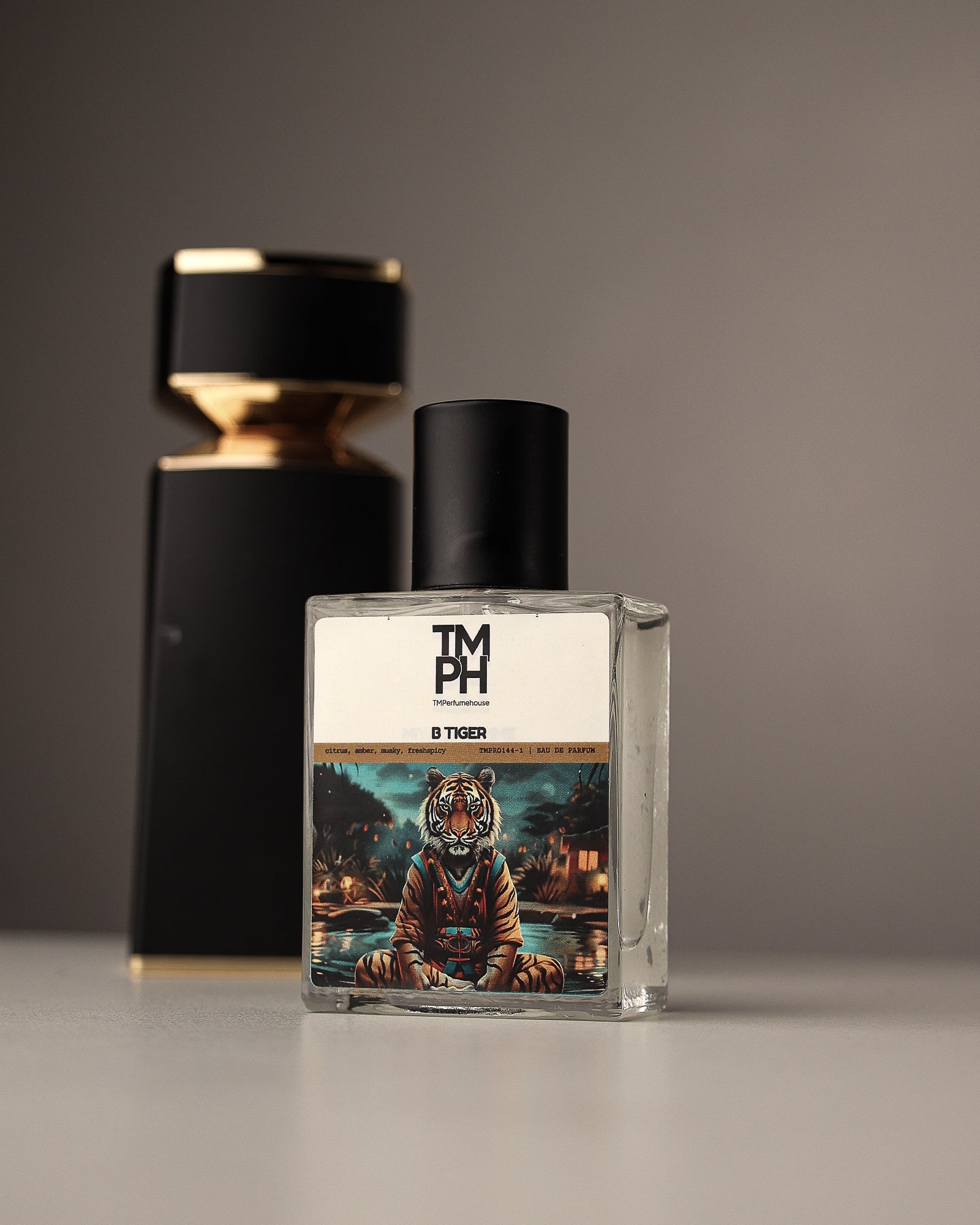B Tiger Premium Designer Perfume | 10+ Hour Intense Citrus Scent ...